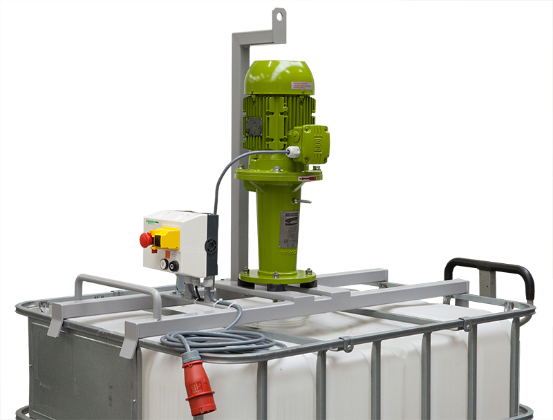 Container Roerwerken | Typhoon container roerwerken | IBC Roerwerk